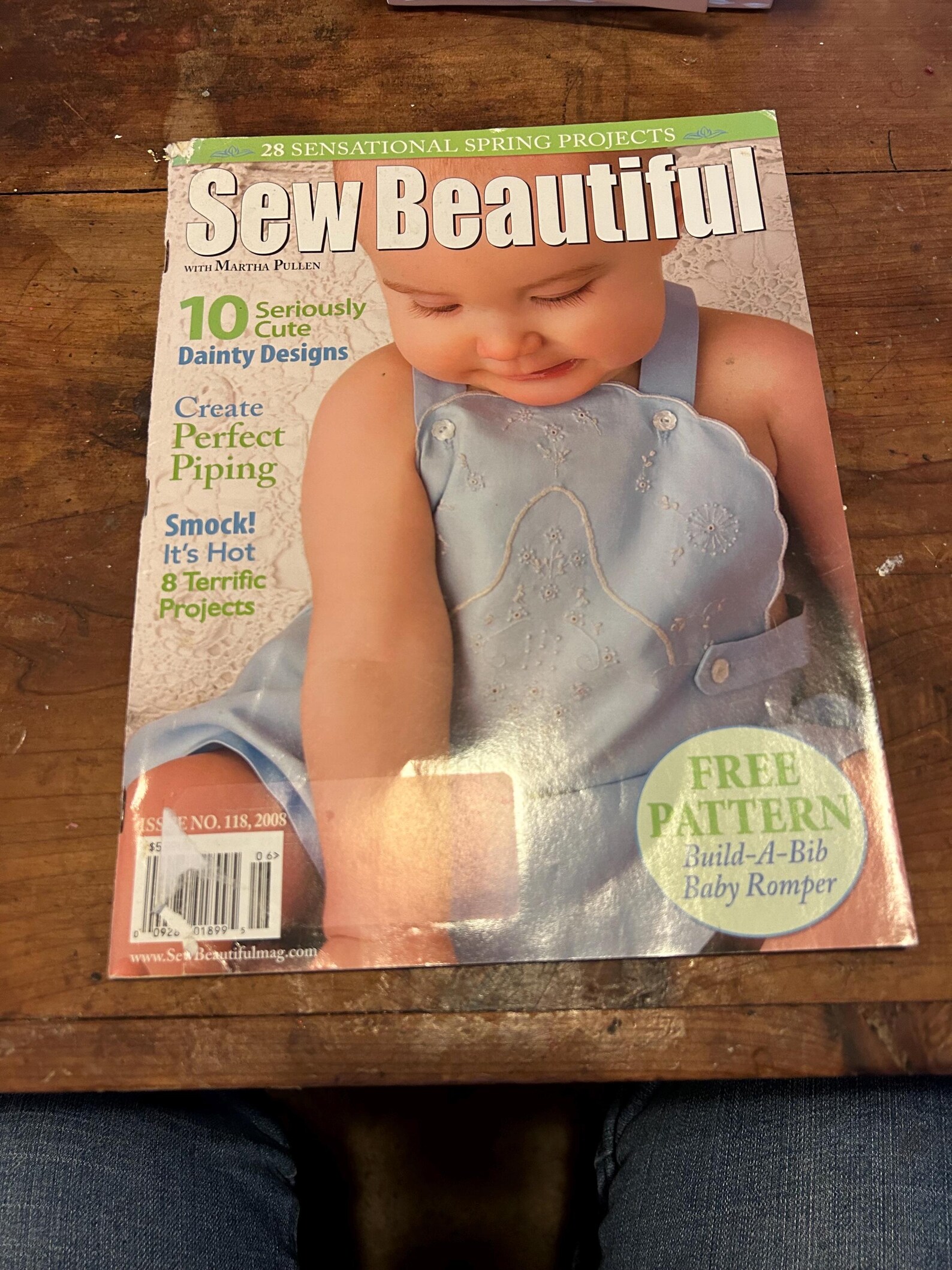 Sew Beautiful, Issue 118, 2008. Sensational Baby Projects - Etsy