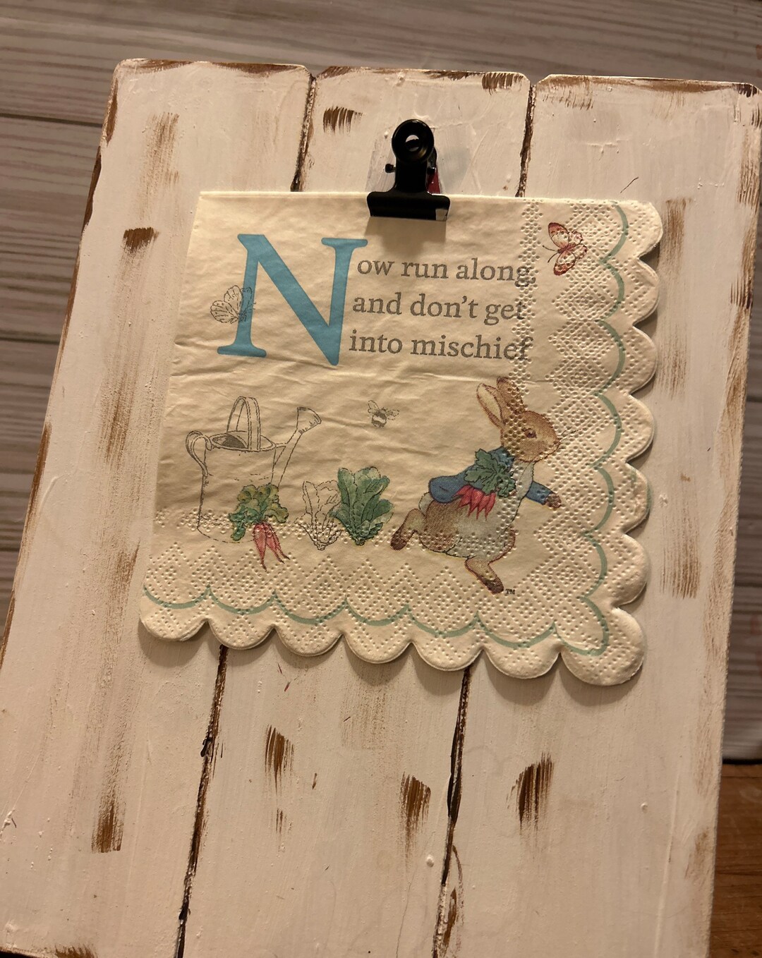 Peter Rabbit Cocktail Paper Napkin - Etsy