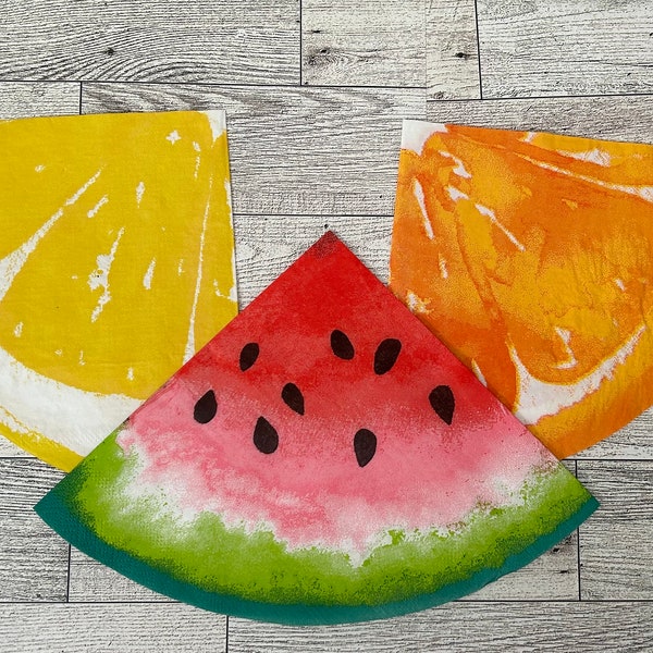 Fruit Napkin - Etsy