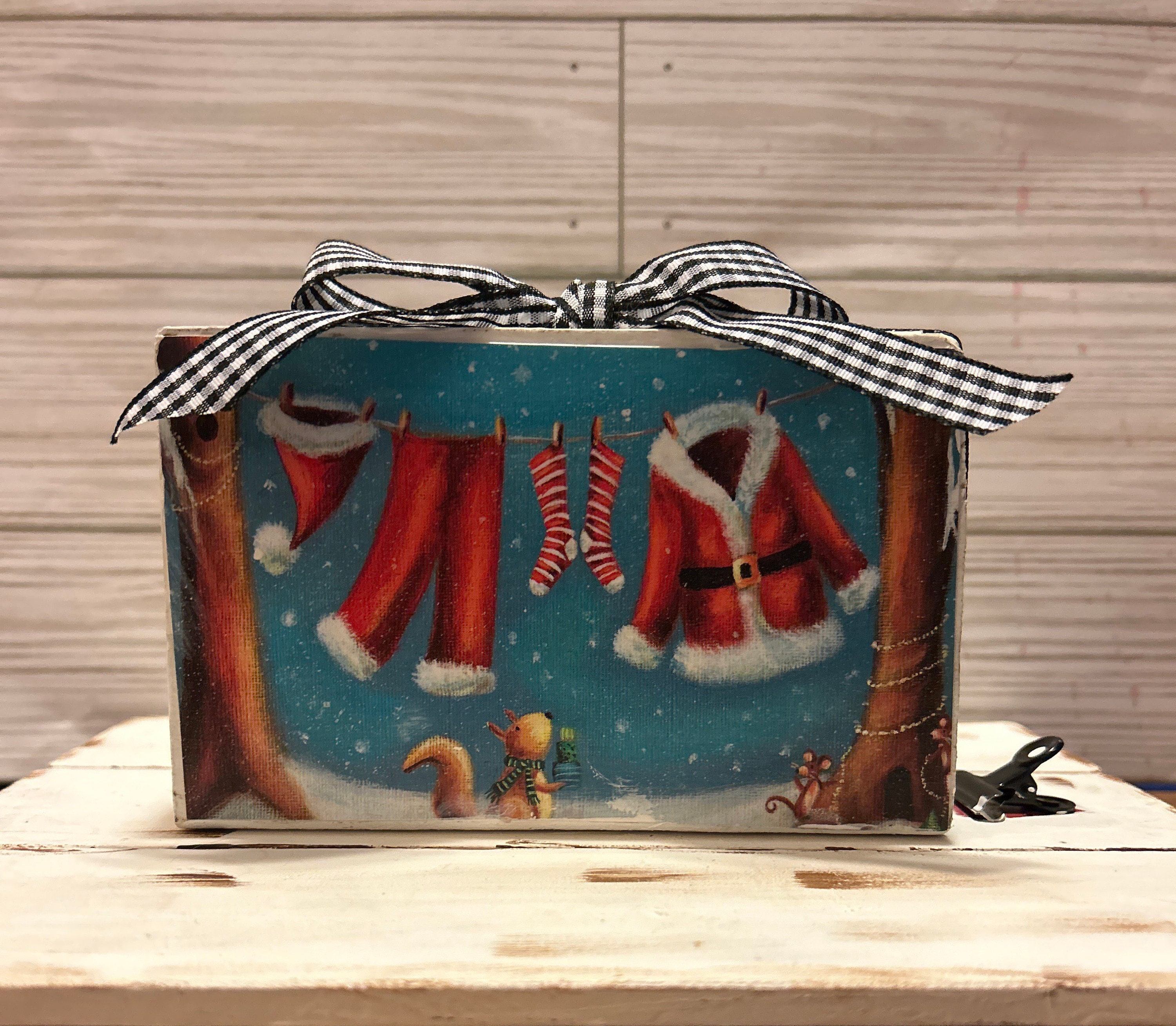 Santa Clothes Line - Etsy