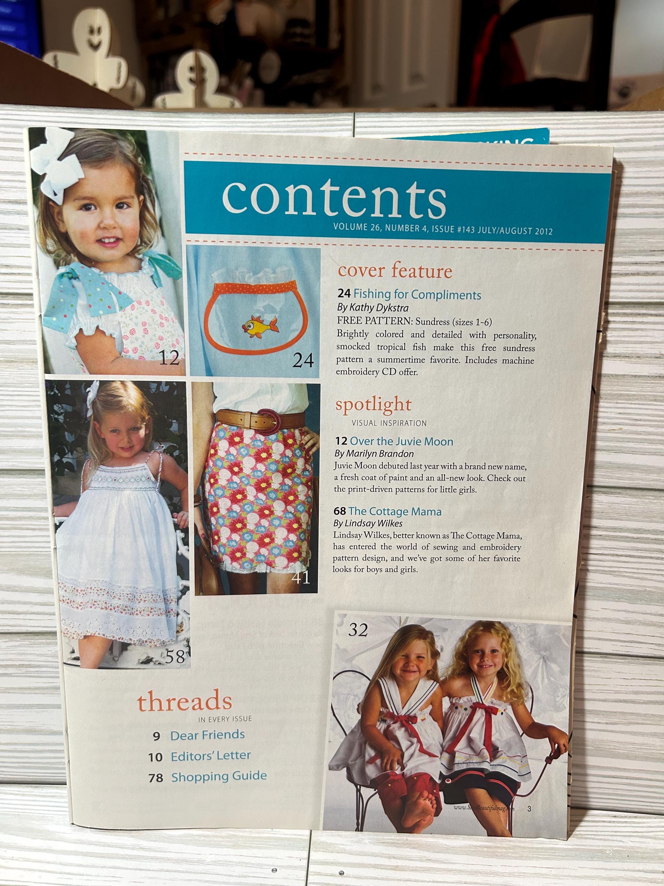 Sew Beautiful, Issue 143, 2012. - Etsy