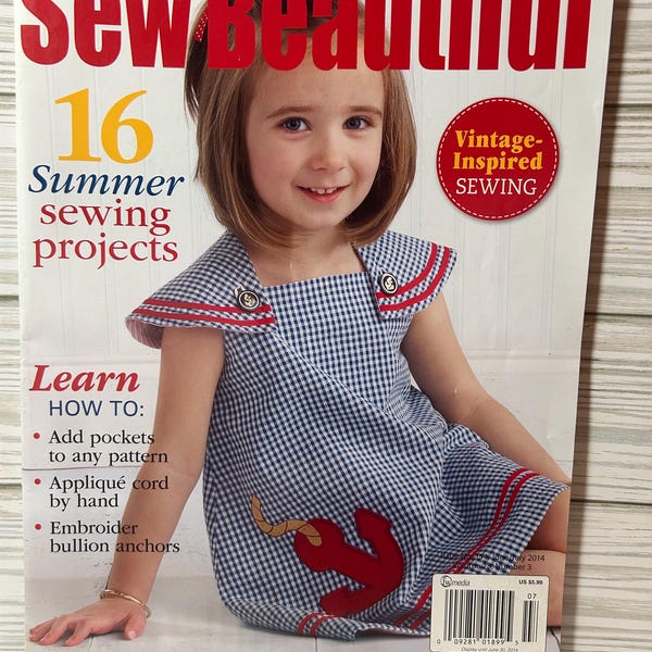 Sew Beautiful Magazine - Etsy