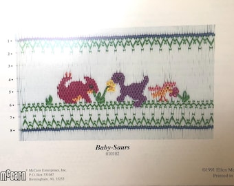 Smocking Plate "rose Fleur" by Little Stitches - Etsy