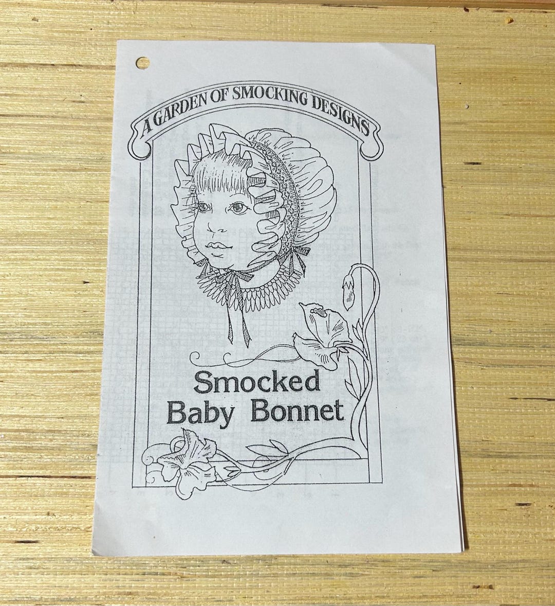Smocked Baby Bonnet Pattern - Etsy