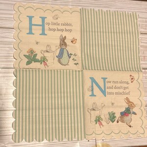 Peter Rabbit Cocktail Paper Napkin - Etsy