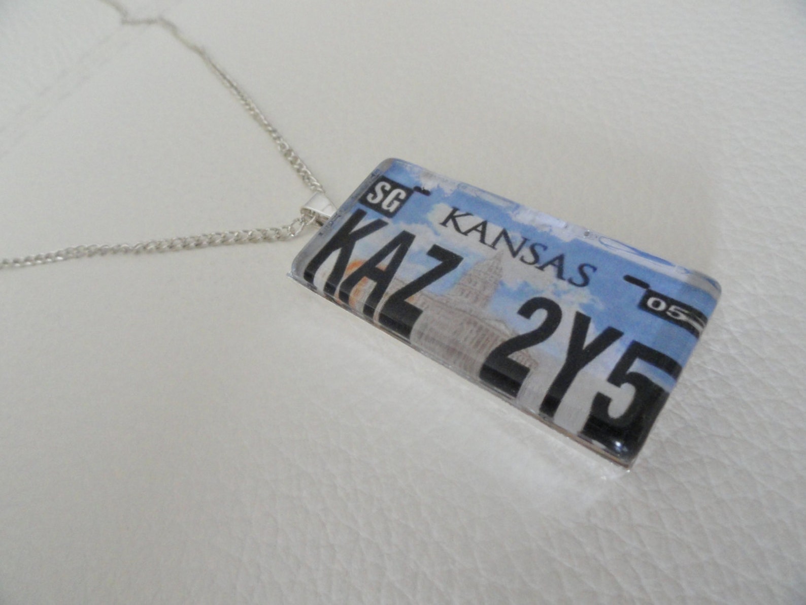 Supernatural Impala License Plate Necklace - Etsy