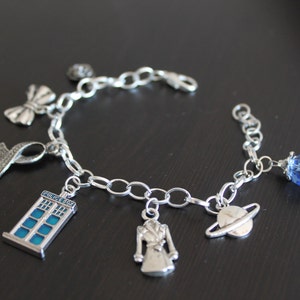 Doctor Who Charm Bracelet - Etsy