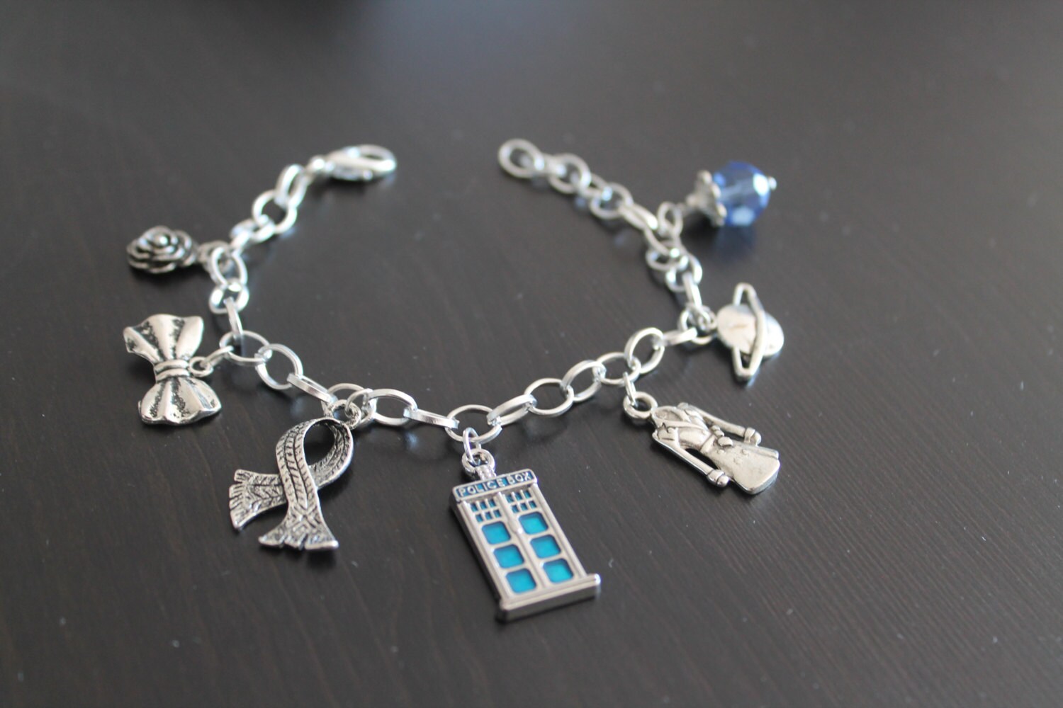 Doctor Who Charm Bracelet - Etsy