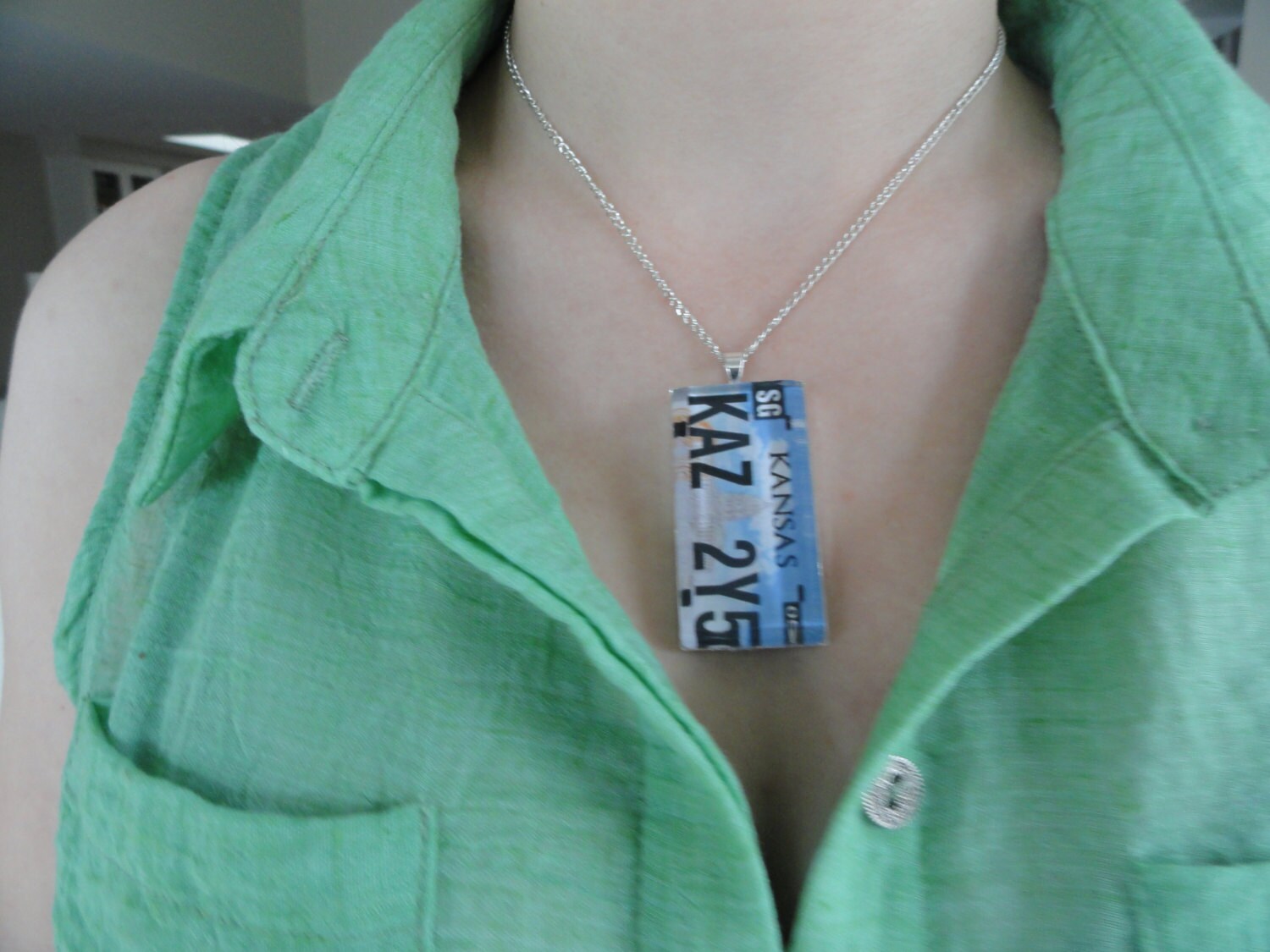 Supernatural Impala License Plate Necklace - Etsy