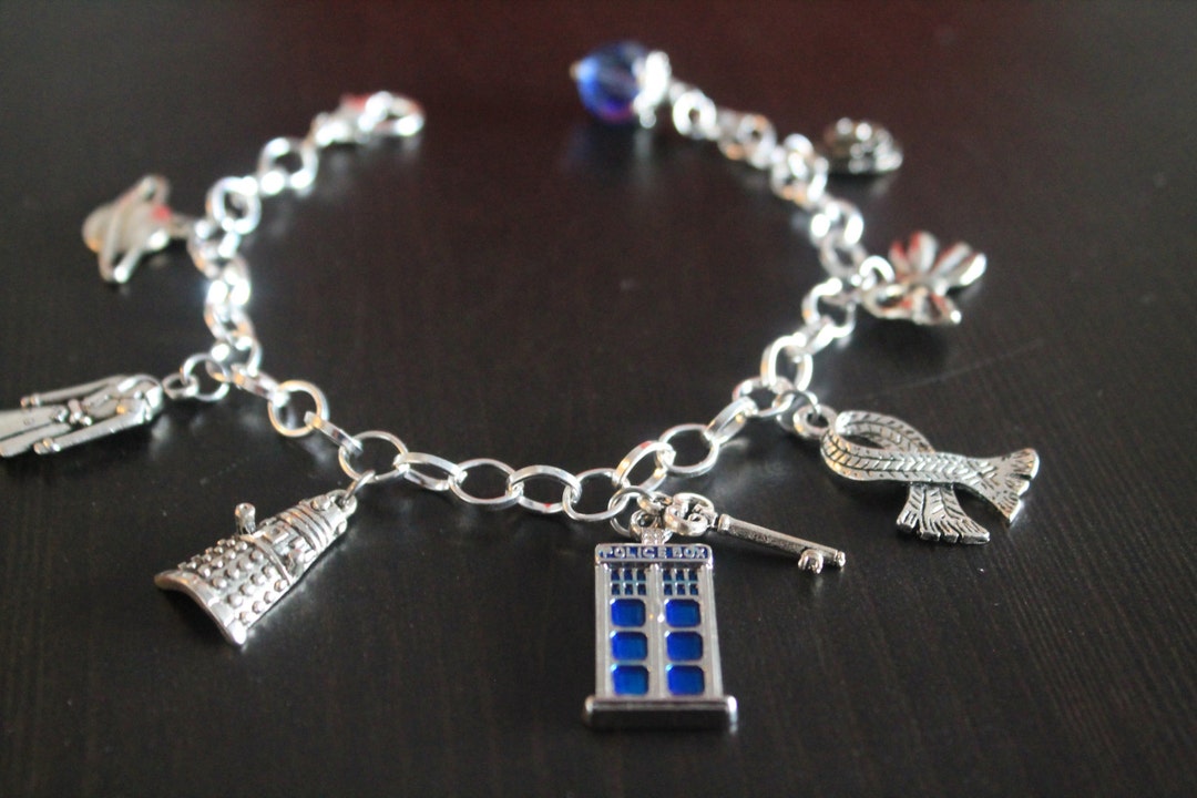 Doctor Who Charm Bracelet - Etsy