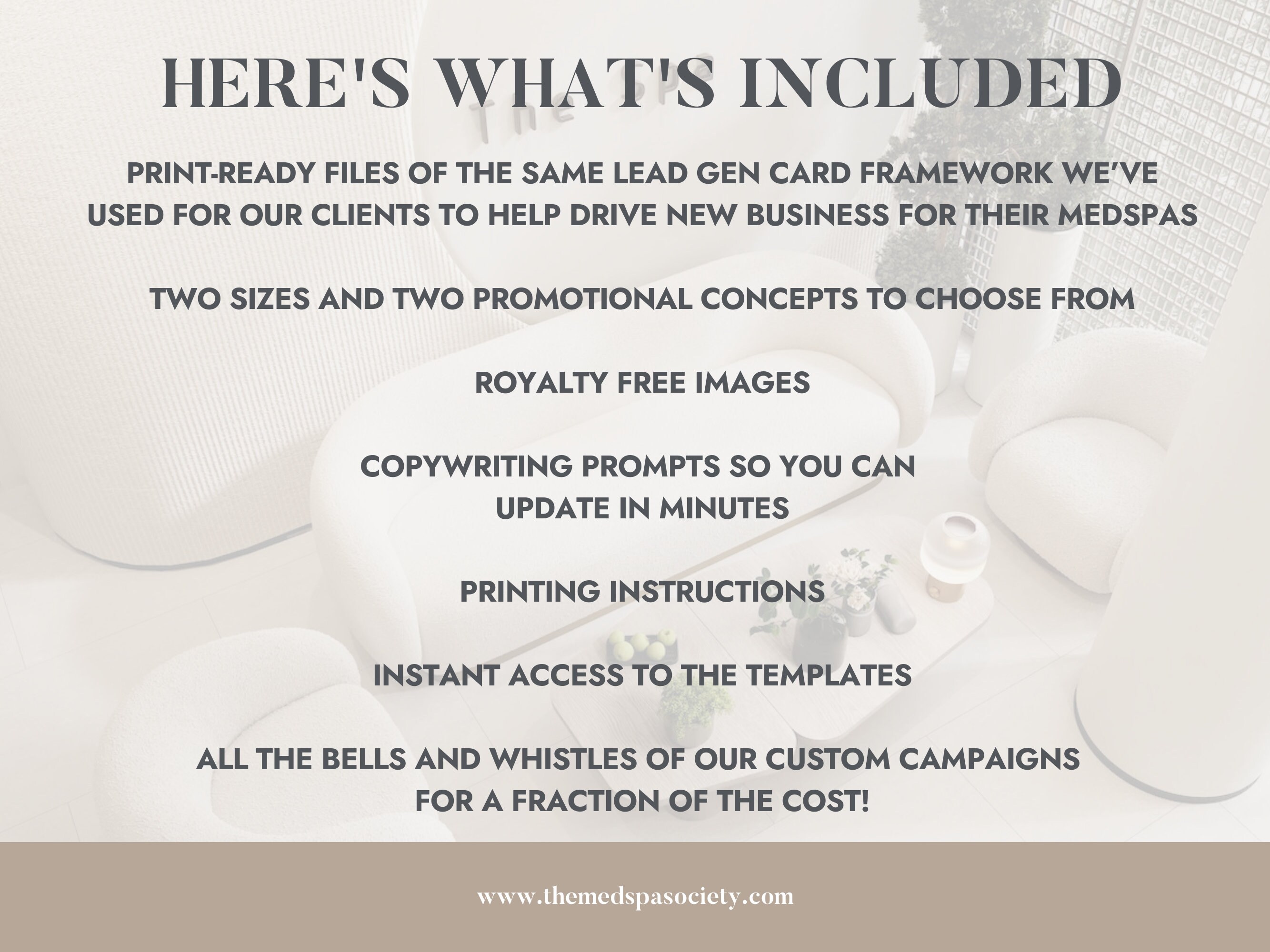 Medspa Promo Card Template: Lead Generation for Aestheticians (editable ...