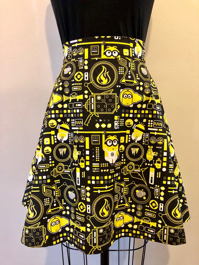 Minions Nerd Geek Skirt - Etsy