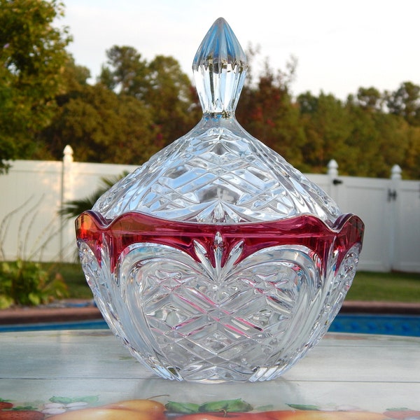 Crystal Candy Dish - Etsy