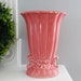 Pink Vase Art Deco Mid Century Pottery JAPAN, Vintage Vase Art Deco ...
