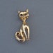 Vintage Cat Pin, Gold Tone Cat Brooch, Golden Cat Pin, Figural Pin ...