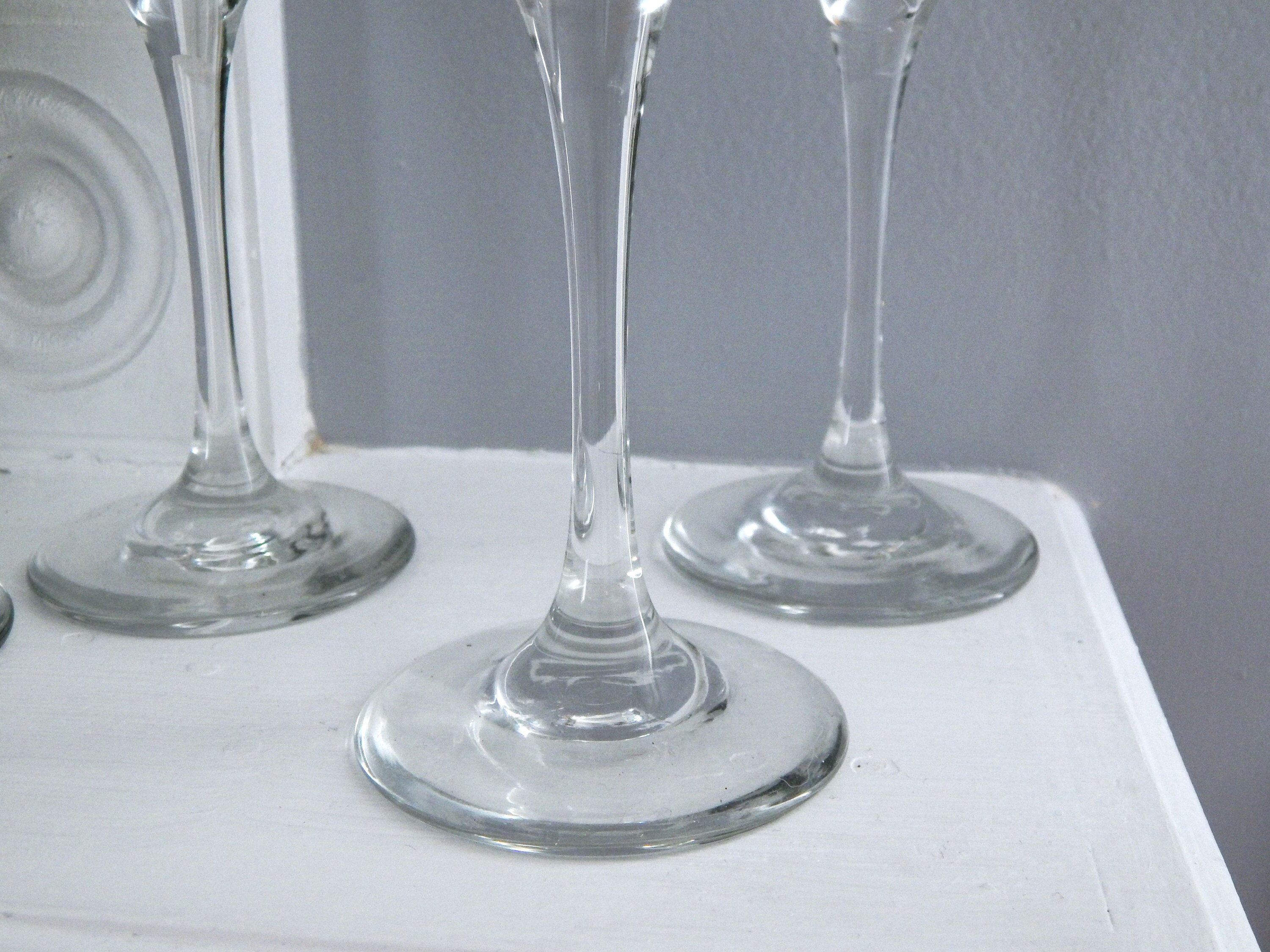 Vintage LIBBEY Flute Glasses Claret Set of 4, Tall Champagne Flutes - Etsy