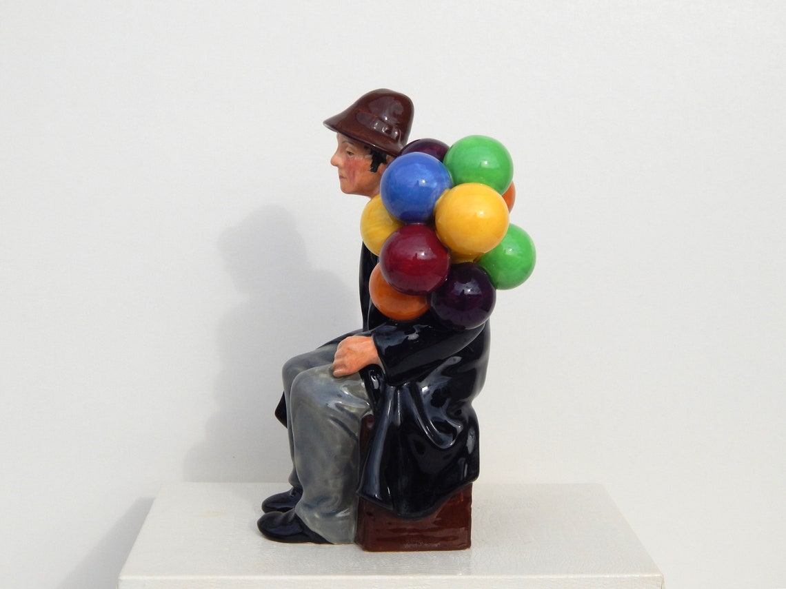 ROYAL DOULTON Balloon Man Figurine HN 1954 England, Antique Figurine - Etsy