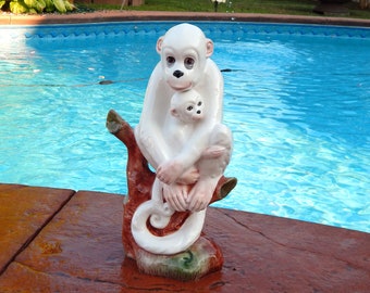 Vintage Monkey Porcelain Figurine Sleeping Monkeys Bing and Grondahl - Etsy