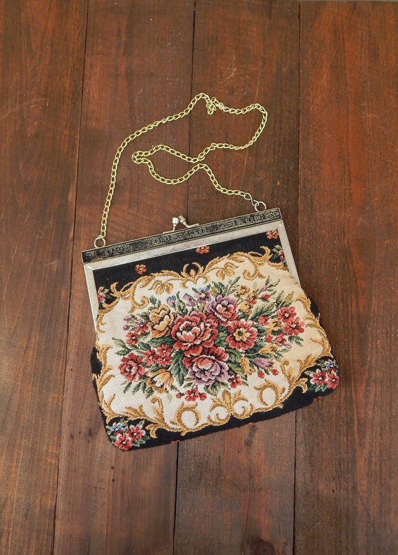 vintage tapestry purse by - Gem