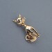 Vintage Cat Pin Gold Tone Cat Brooch Golden Cat Pin Figural - Etsy