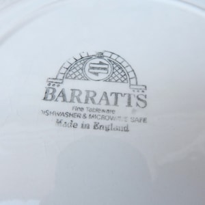 Green Toile Plates & Bowls Set BARRATS England SONGBIRDS GREEN Rare ...