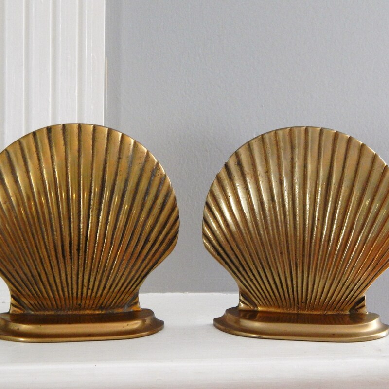 Shell Bookends - Etsy