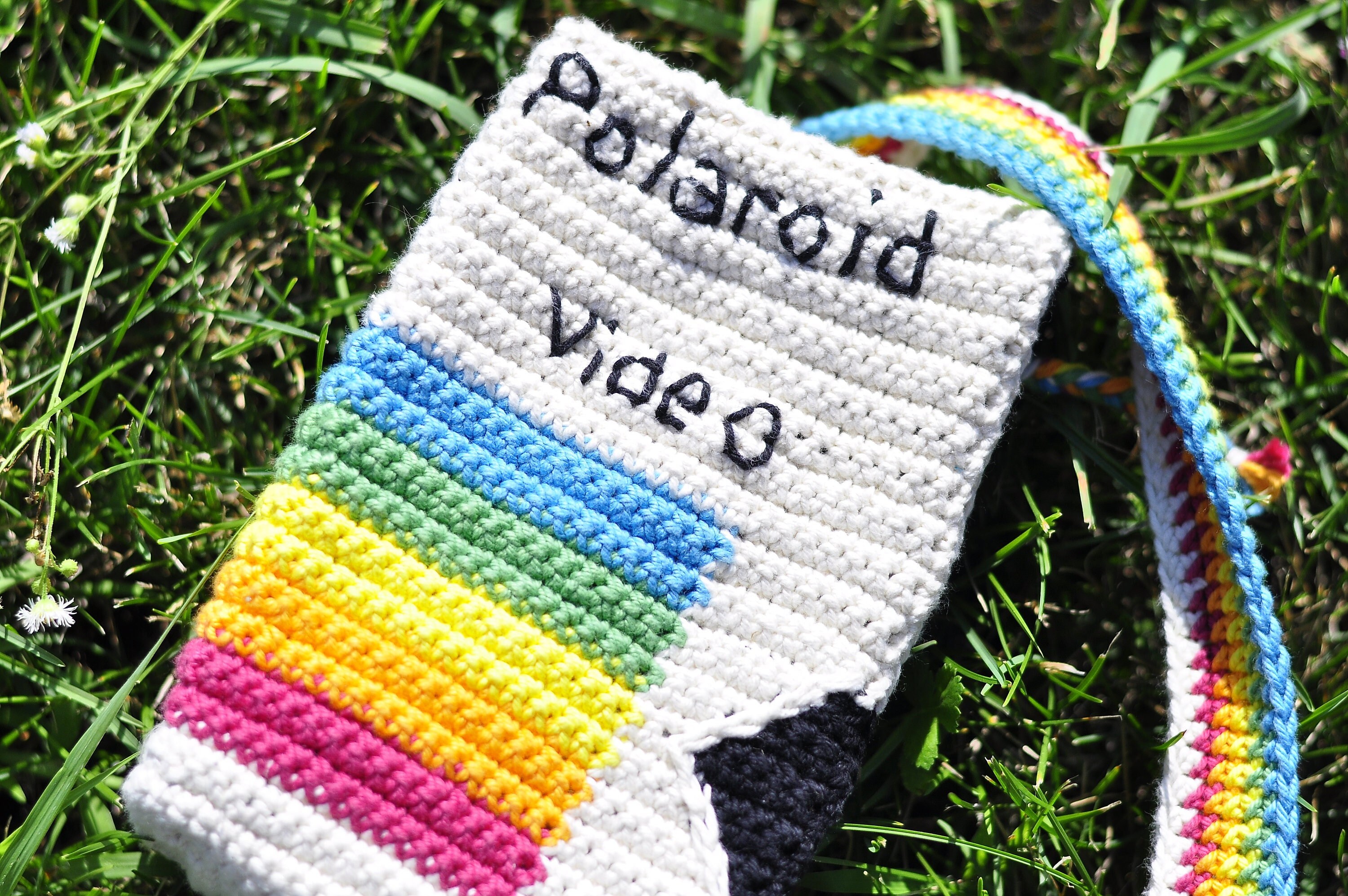 PDF- VHS Crossbody Bag Crochet Pattern Bumbag Fanny Pack Video Cassette ...