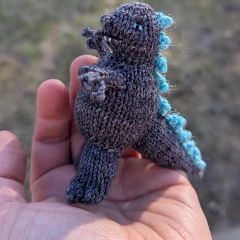 Godzilla Plush - Etsy