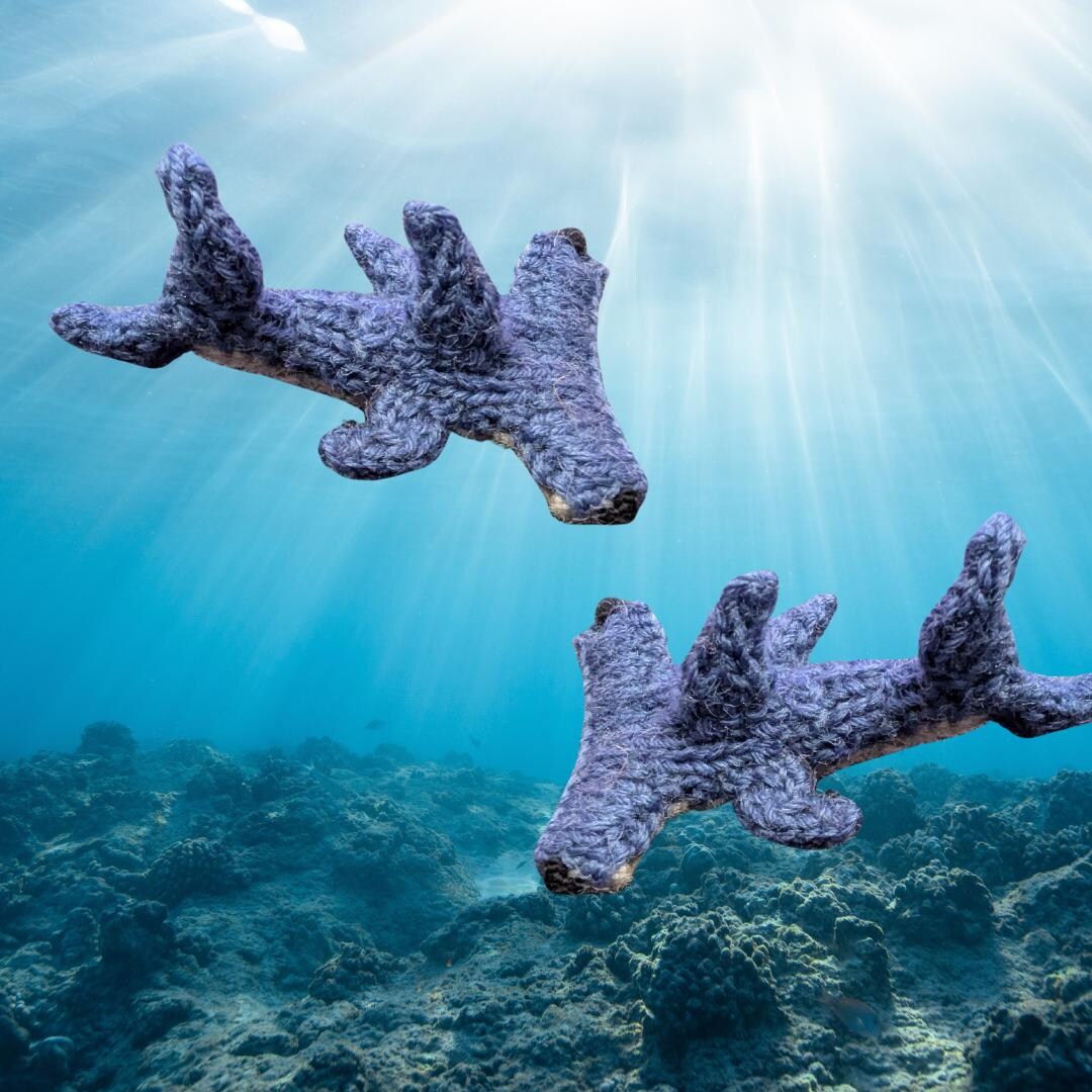 PATTERN: Knit Tiny Hammerhead Shark Plushie Download PDF Patterns ...