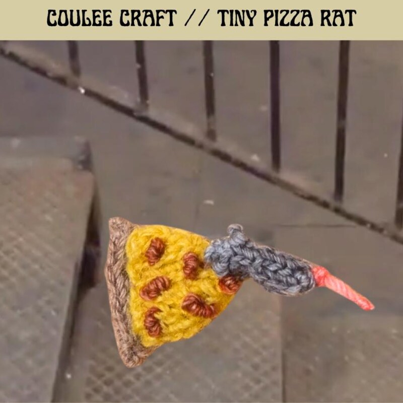 Pizza Knitting Pattern - Etsy