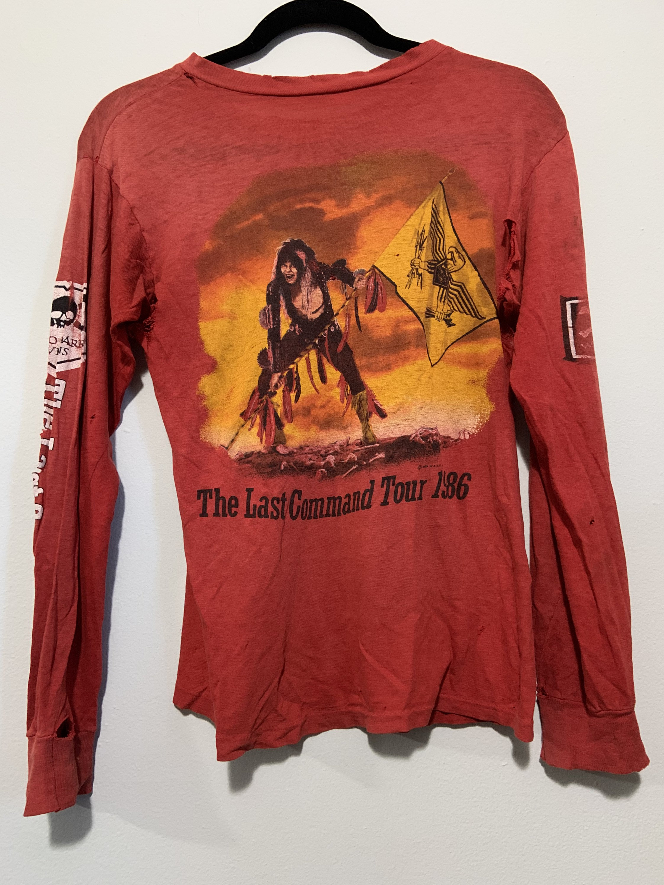 Thrashed Trashed Destroyed WASP the Last Command Single Stitch Long ...