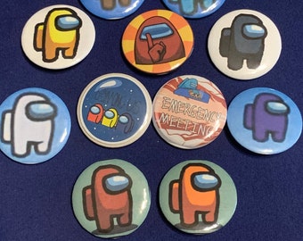 Among Us Pins | Etsy