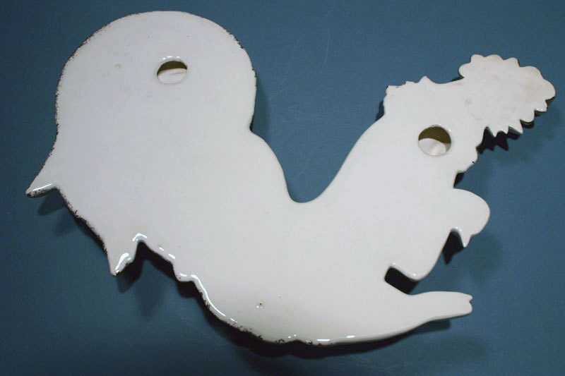 Mid Century Ceramic Rooster - William H Hirsch Mfg. California Pottery ...