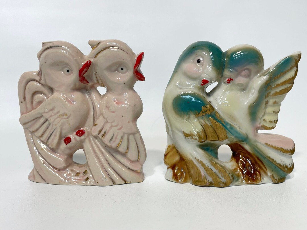 Vintage Bird Figurines - Etsy