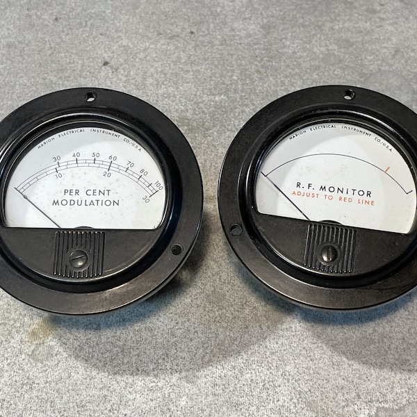 Antique Electrical Meters - Etsy