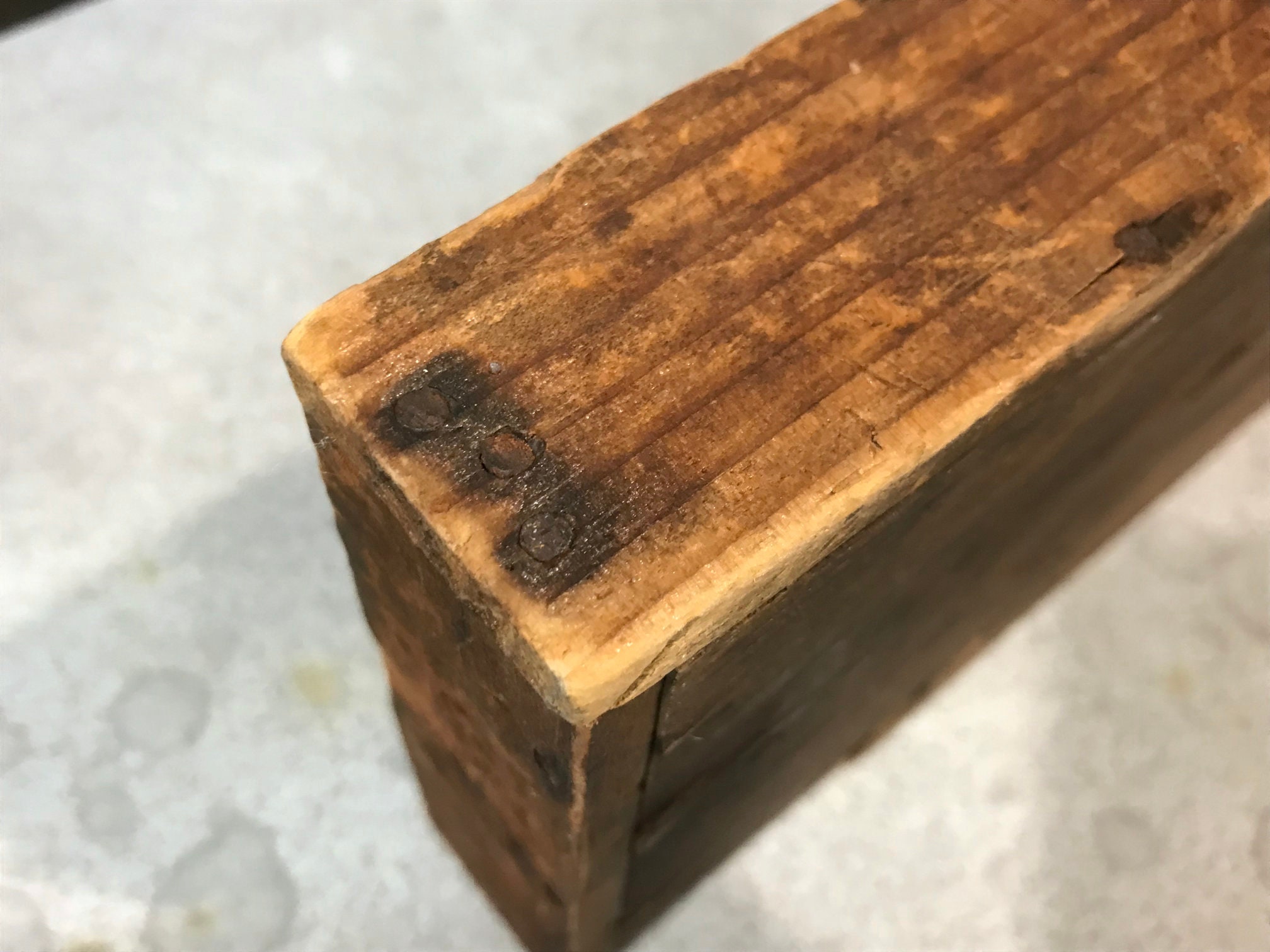 Antique / Primitive Cobblers Tack Box - Etsy