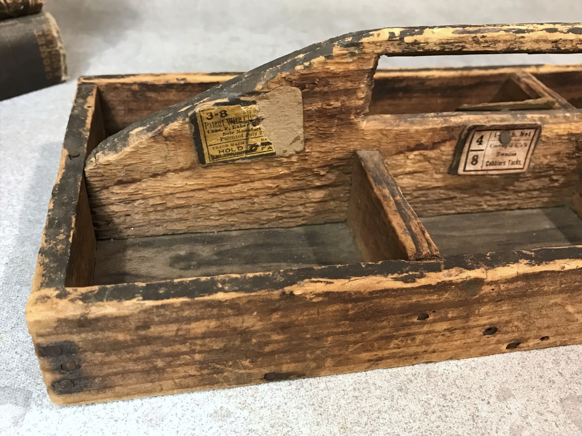 Antique / Primitive Cobblers Tack Box - Etsy