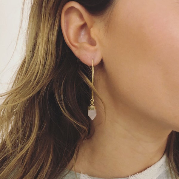 Thread Earrings - Etsy