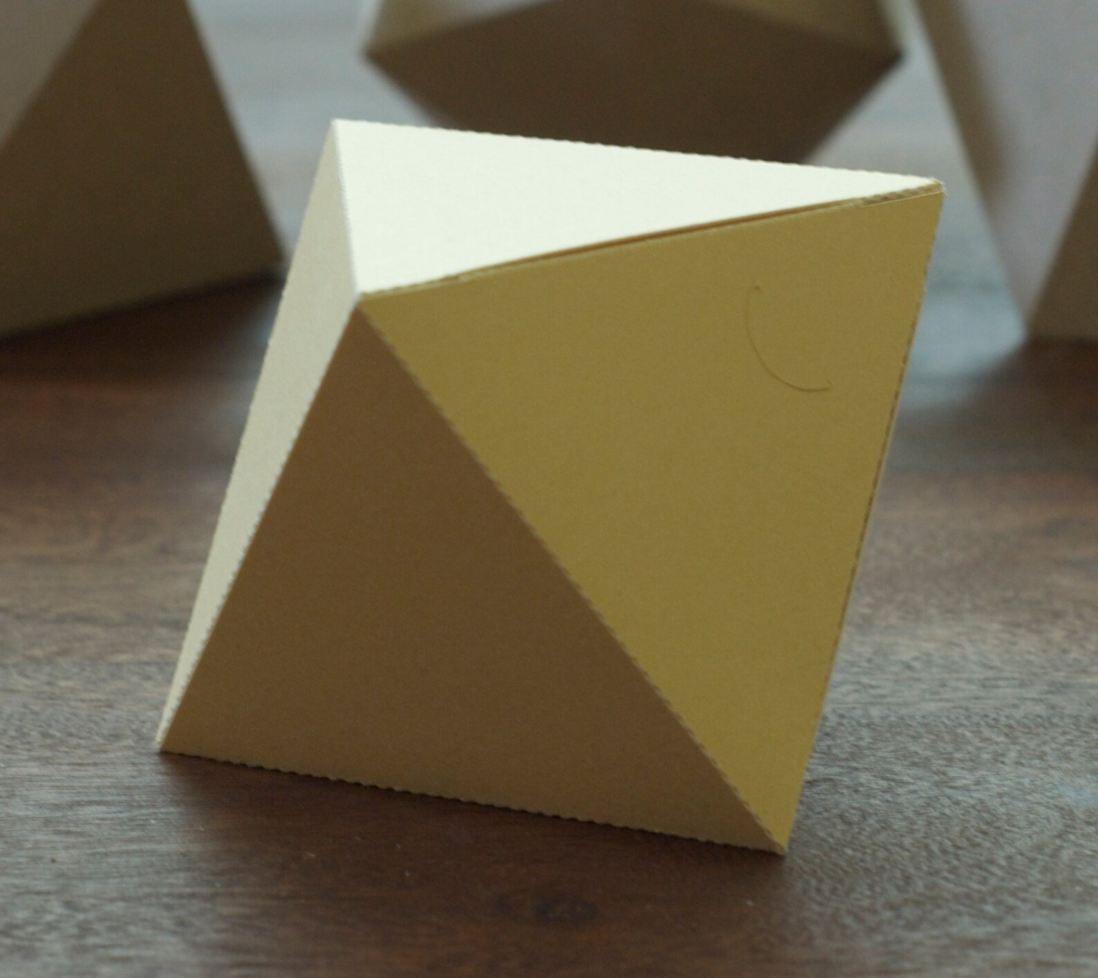Ten Pack of Geometric Gift Boxes Shimmer Gold or Silver - Etsy