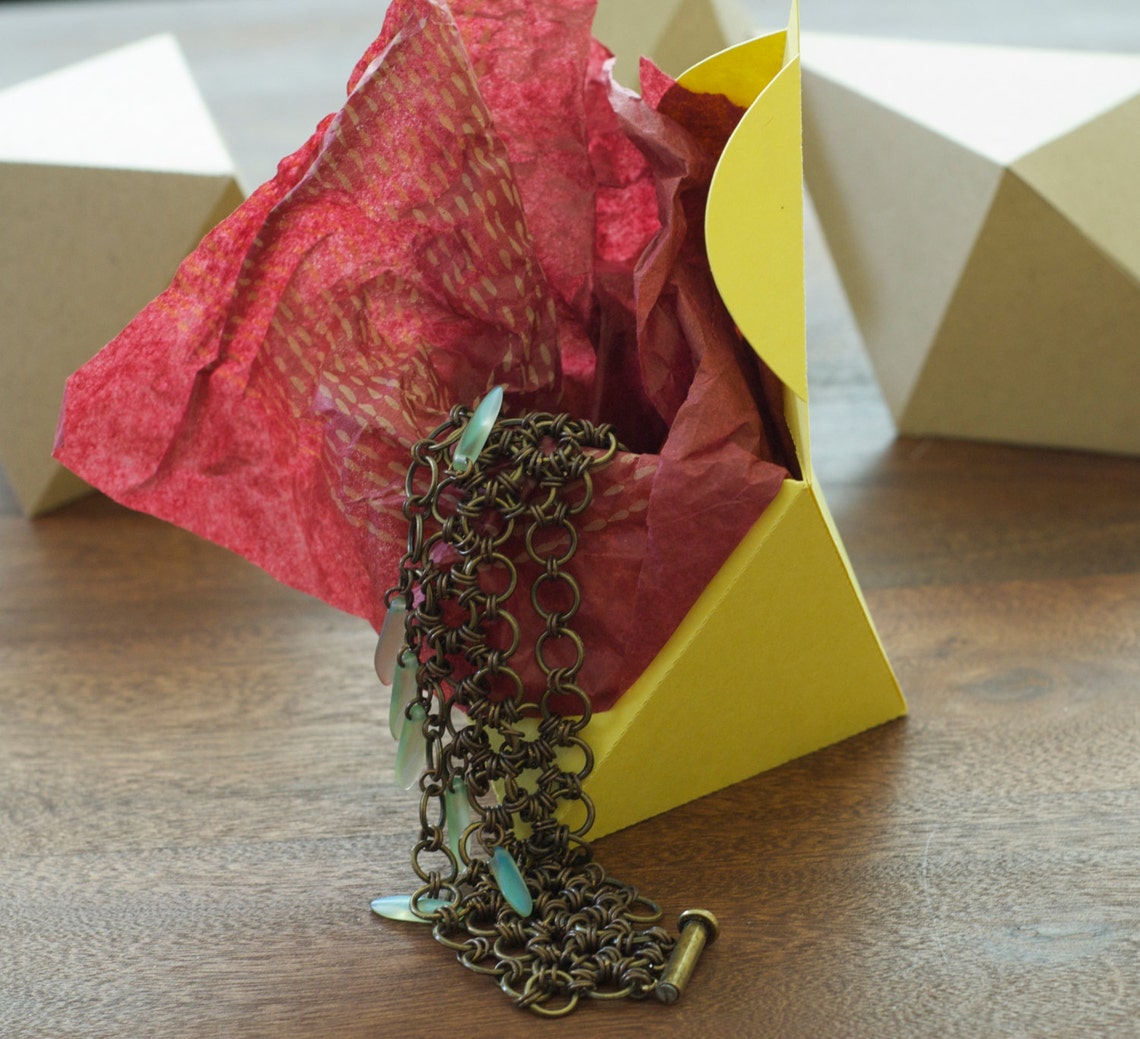 Ten Pack of Geometric Gift Boxes Many Colors DIY Kit | Etsy