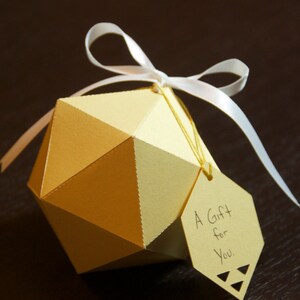 Ten Pack of Geometric Gift Boxes or Ornament Boxes Shimmer - Etsy