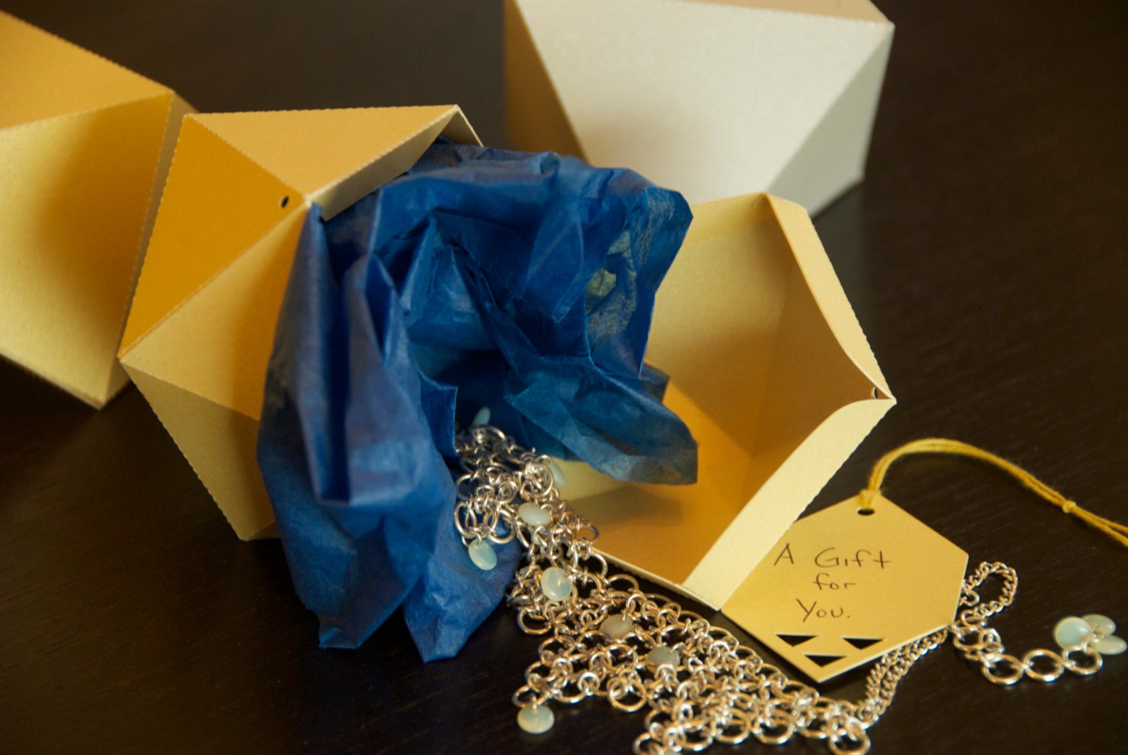 Ten Pack of Geometric Gift Boxes or Ornament Boxes Shimmer | Etsy