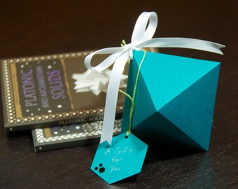 Ten Pack of Geometric Gift Boxes Many Colors DIY Kit - Etsy