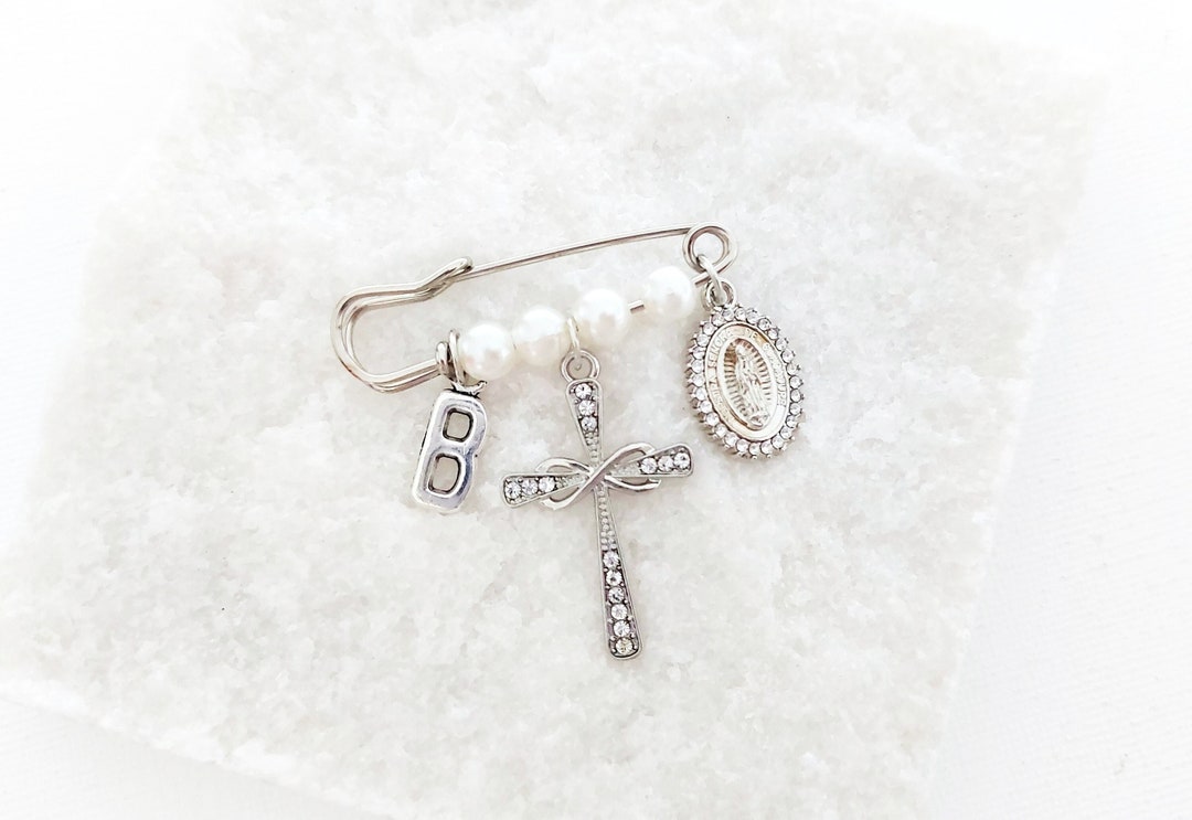 Personalised Baby Protection Pin| Christening| New Born Baby Gift ...