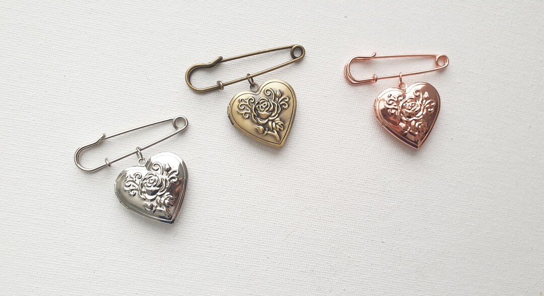 Blank Bouquet Locket/wedding Locket/locket Charm/sentimental Wedding ...