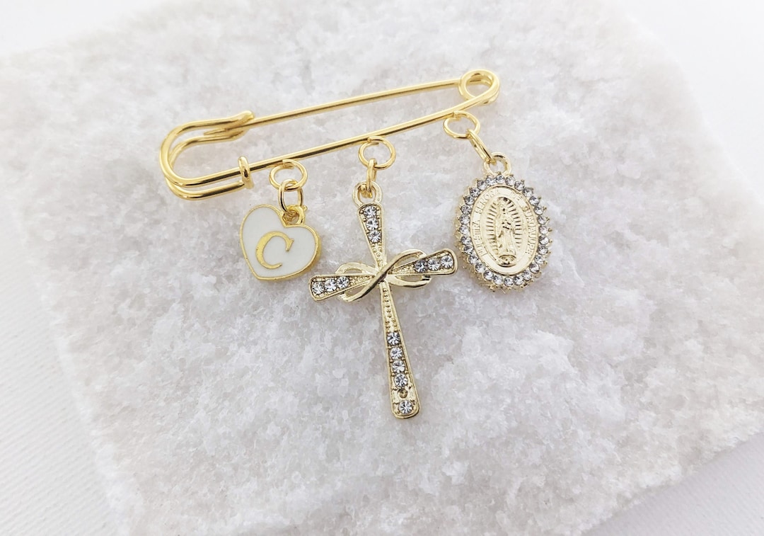 Personalised Baby Protection Pin| Christening| New Born Baby Gift ...