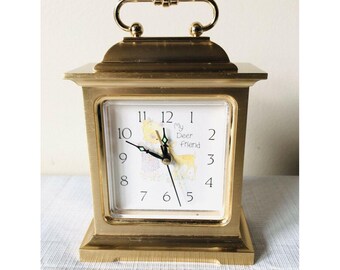 Brass Alarm Clock - Etsy