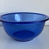 Pyrex 322 Cobalt Blue Clear Mixing Bowl - 1L - Made in USA, Microwave ...