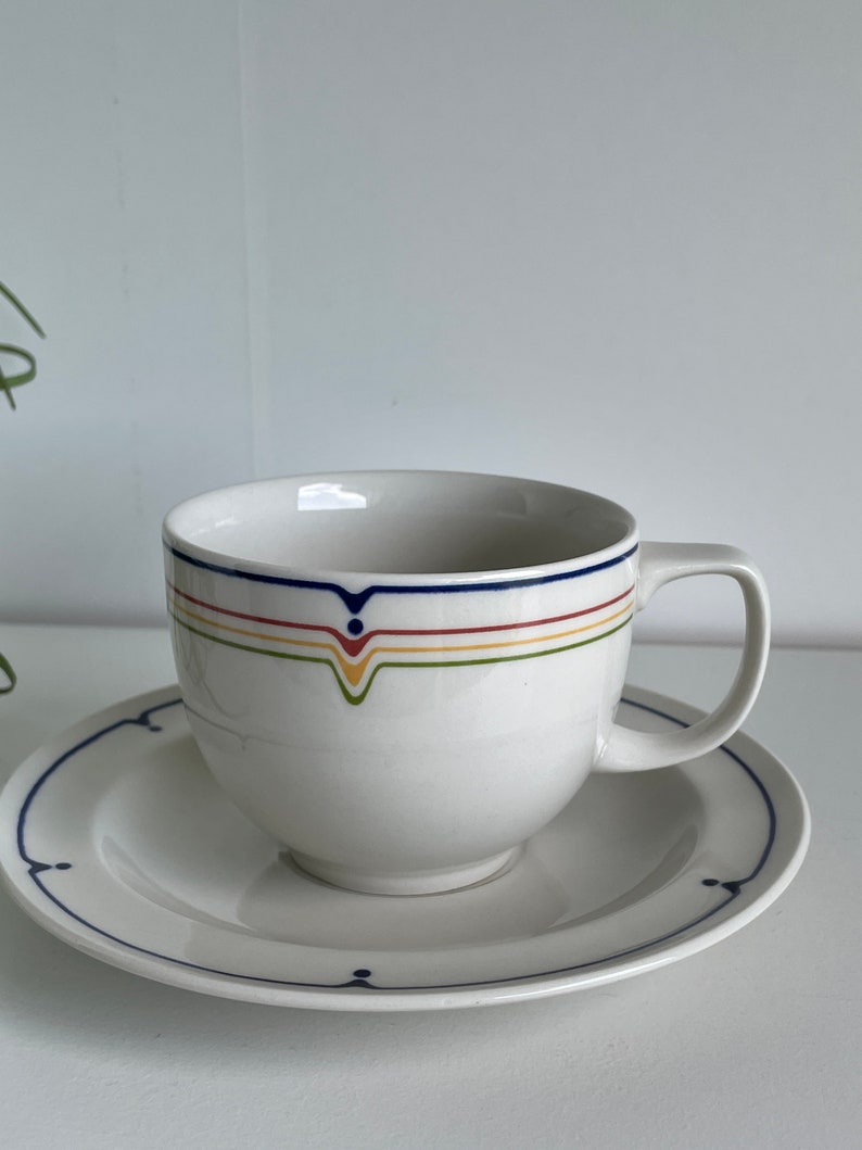 Vintage Adams 'jazz' Teacup & Saucer Set Real - Etsy