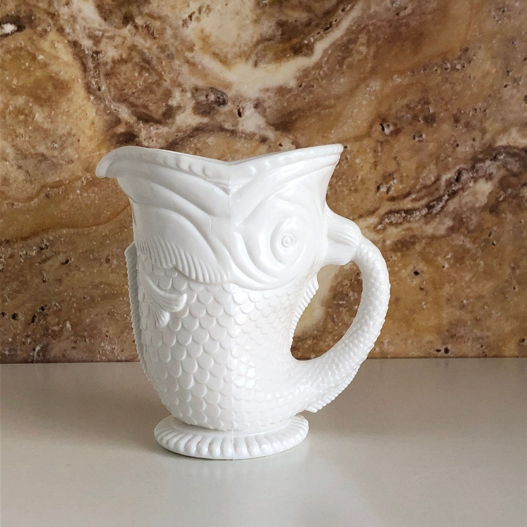 Antique Heppell Fish Creamer - W. H. Heppell & Co of Newcastle Flint ...